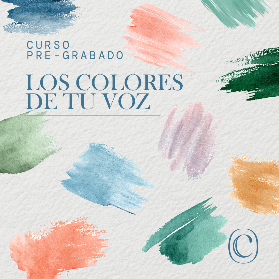 Curso: Los colores de tu voz – Cristina Cilloniz
